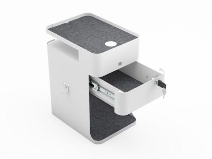 Desk Mounted Storage Caddy | Sit And Move
